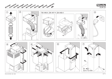 Miele DUW 20 Umbausatz Umluft Mounting Plan | Manualzz
