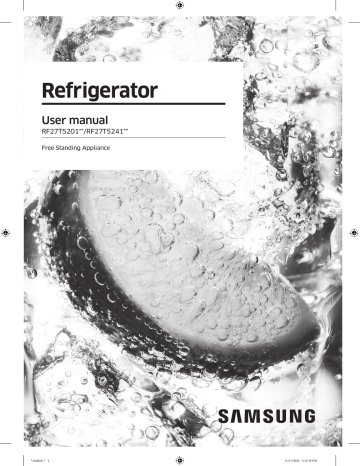 Samsung RF27T5201SR/AA French Door Refrigerator User Manual | Manualzz