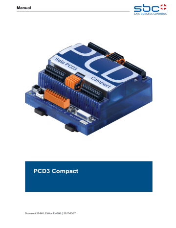 SBC PCD3-Compact Owner's Manual | Manualzz