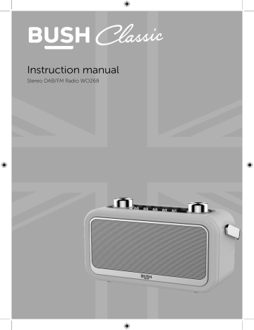 Bush Leather Look DAB Radio Instruction manual | Manualzz