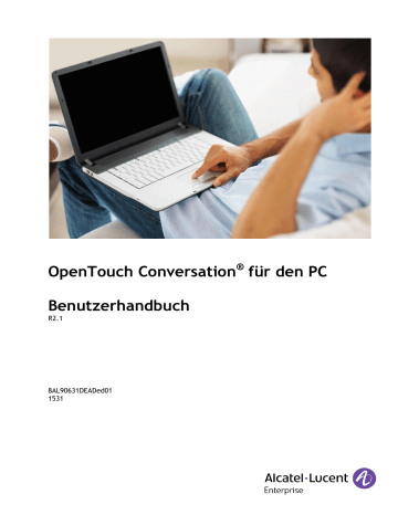 Alcatel-Lucent OpenTouch Conversation PC Bedienungsanleitung | Manualzz
