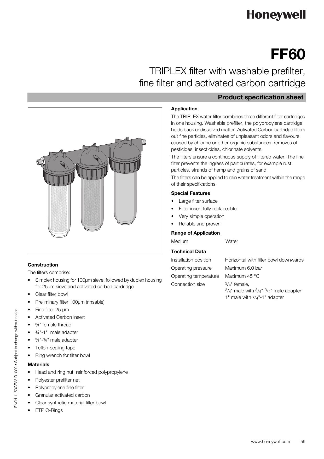 FF60-WMF R Cr H TRIPLEX FF60 Rain W F ￡11.00 thenationalherald.com