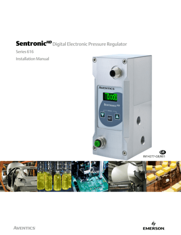 AVENTICS Series 616 Sentronic HD Installation Manual | Manualzz