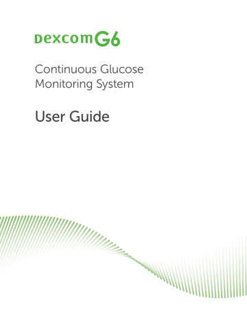 Dexcom G6 CGM System User Guide | Manualzz