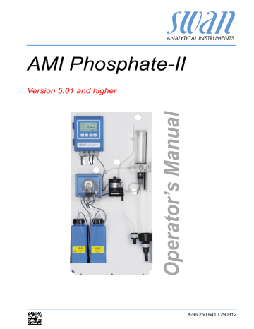 Swann AMI Phosphate-II Operator's Manual | Manualzz