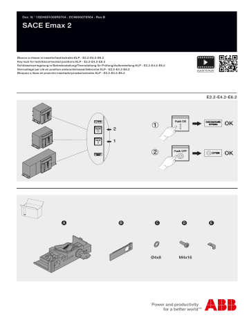 ABB SACE Emax 2 Manual | Manualzz