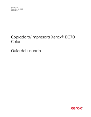Xerox Color EC70 Printer Guía del usuario | Manualzz