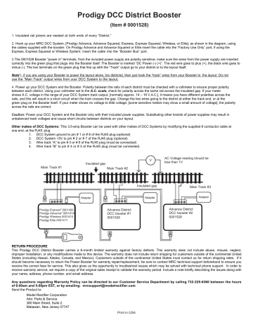 MRC Power Booster 8 Amp MRC0001521 - sifalyrics.com