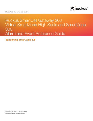 Ruckus Smartzone 100 Command Line Interface Reference