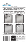 Venmar 45110 Air exchanger User Guide | Manualzz