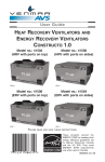 Constructo 1.5 & 2.0 Heat Recovery Ventilator User Guide | AI Chat ...