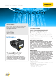 Davey HP45-05T - Specification, Operating instructions