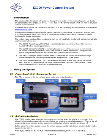 Sargent EC700 Technical Manual | Manualzz