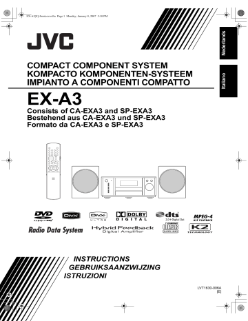 JVC EX-A3 Manuale del proprietario | Manualzz
