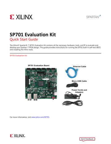 Xilinx Spartan-7 SP701 Quick Start Manual | Manualzz