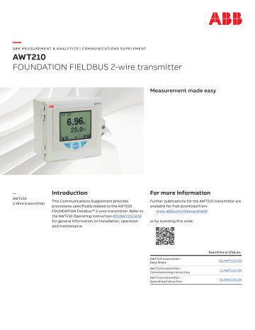ABB AWT210 Manual | Manualzz