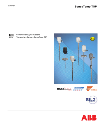 ABB SensyTemp TSP Commissioning Instructions | Manualzz