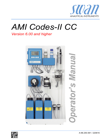 Swann AMI Codes-II CC, AMI Codes-II TC Operator's Manual | Manualzz