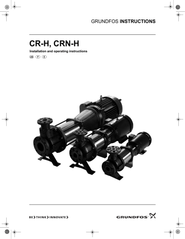 Grundfos CR-H, CRN-H Manual de usuario | Manualzz