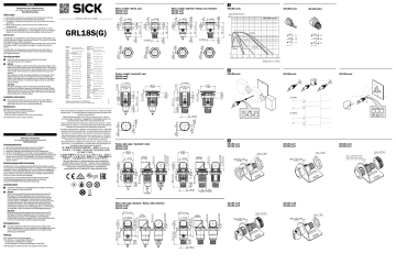 SICK GRL18S(G) Instrucciones de operación | Manualzz