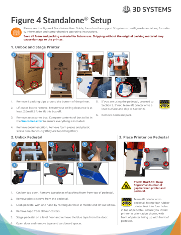 3D Systems Figure 4 Standalone Setup | Manualzz