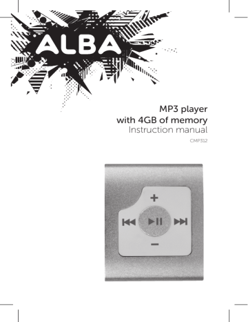 Alba 4GB MP3 Player Instruction Manual | Manualzz