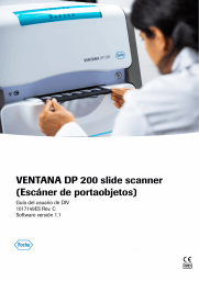 Roche VENTANA DP 200 - Operator's manual
