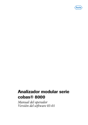 Roche cobas c 702 - Reference guide, Operator's manual, User manual