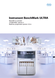 Roche BenchMark ULTRA - Operator's manual, Reference guide