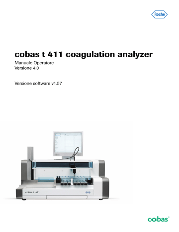 Roche cobas t 411 Manuale utente | Manualzz