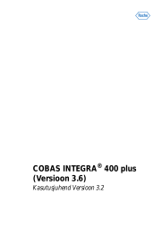 Roche COBAS INTEGRA 400 plus - Reference guide, Operator's manual, User ...