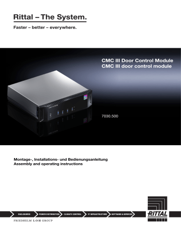 Rittal CMC III DCM Assembly And Operating Instruction | Manualzz