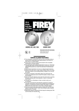 Firex Pad - User manual, Instructions manual