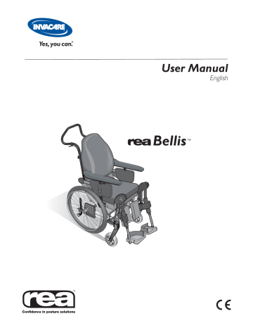 Invacare rea Bellis User Manual | Manualzz