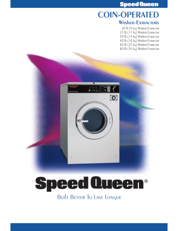 Speed Queen 30 lb Brochure & Specs | Manualzz