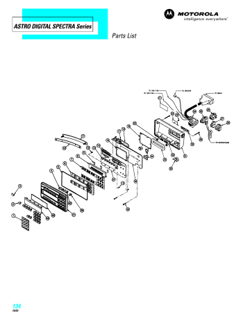 Motorola ASTRO Digital Spectra Parts List | Manualzz