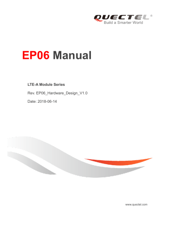 Quectel EP06, LTE-A Series Manual | Manualzz