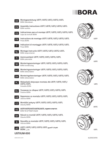 bora USTF Assembly & Instruction Manual | Manualzz