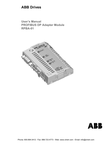 ABB RPBA-01 User Manual | Manualzz