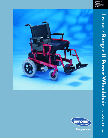 Invacare Ranger II Brochure & Specs | Manualzz