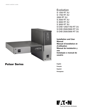 MGE UPS Systems Pulsar Series, Evolution S 3000 RT 2U, Bundle, Pulsar ...