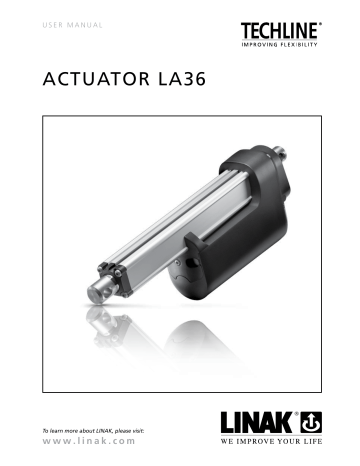 Linak ACTUATOR LA36 User Manual | Manualzz