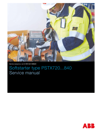 ABB PSTX 1050, PSTX 1250, PSTX 470, PSTX 570 Service Manual | Manualzz