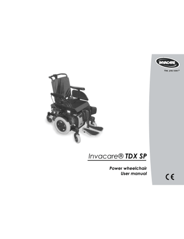 Invacare TDX SP User Manual | Manualzz