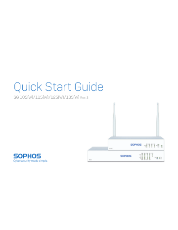 Sophos SG 125(w), SG 115(w), SG 135(w), SG115, SG 125, SG 105, SG 135 ...