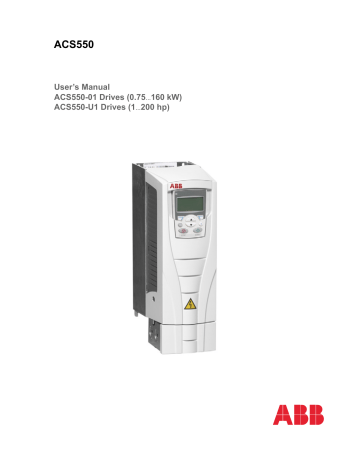 ABB ACS550-01, ACS550-U1 User Manual | Manualzz