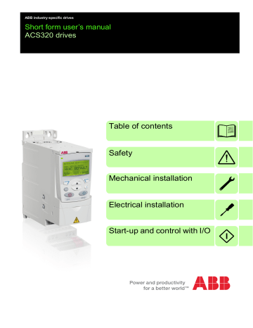 ABB ACS320 series User Manual | Manualzz