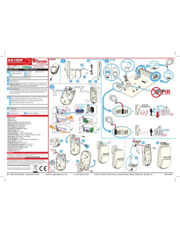 Pyronix KX10DP Installation Manual | Manualzz