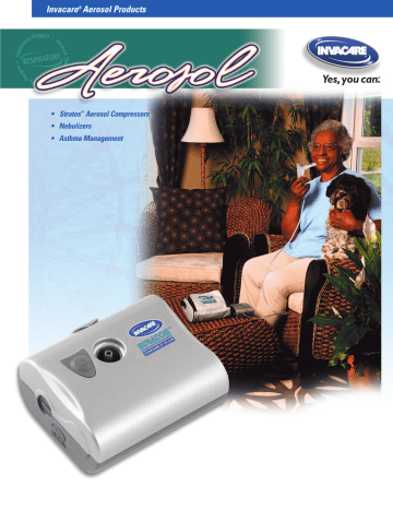 Invacare Stratos Aerosol Compressors Brochure | Manualzz
