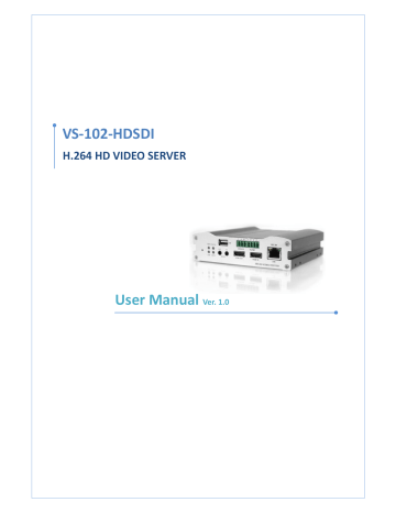 Marshall Electronics VS-102-HDSDI User Manual | Manualzz